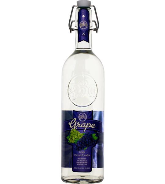 360 Grape Vodka - Minibar Delivery