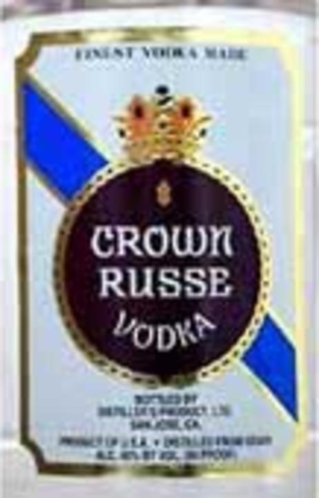 Crown Russe Vodka - Minibar Delivery