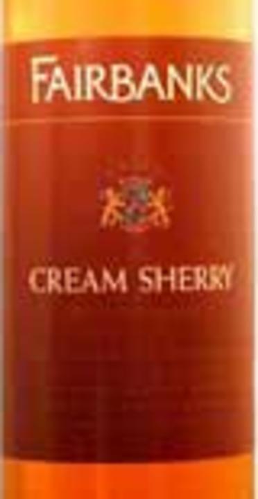 Fairbanks Cream Sherry - Minibar Delivery